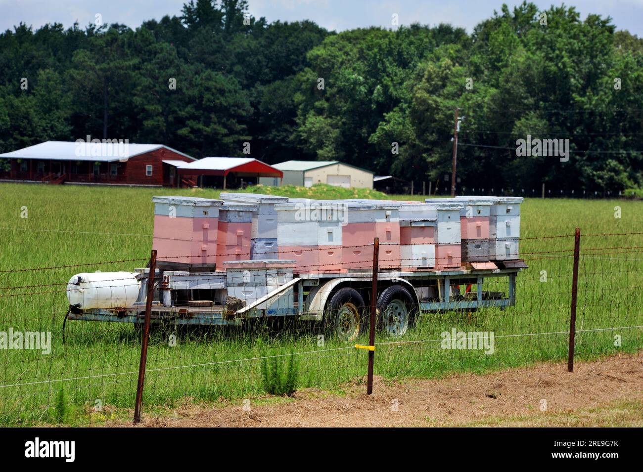 Field boxes stack hi-res stock photography and images - Alamy