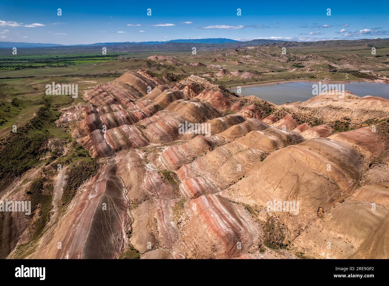 Aerial view of the Georgia landmarks Stock Photo - Alamy