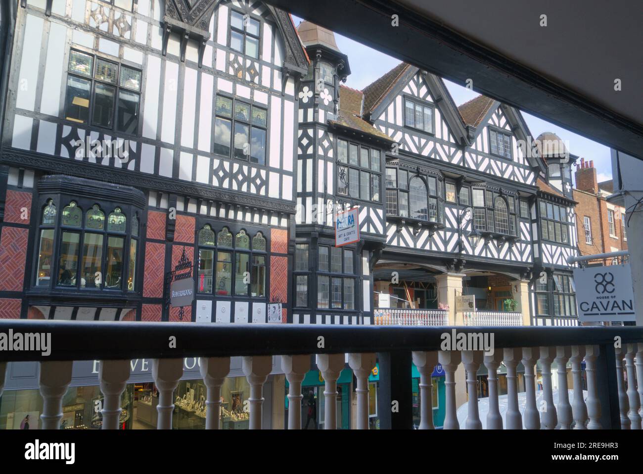 Historic, Ancient, beautiful Tudor buildings, architecture in the ...