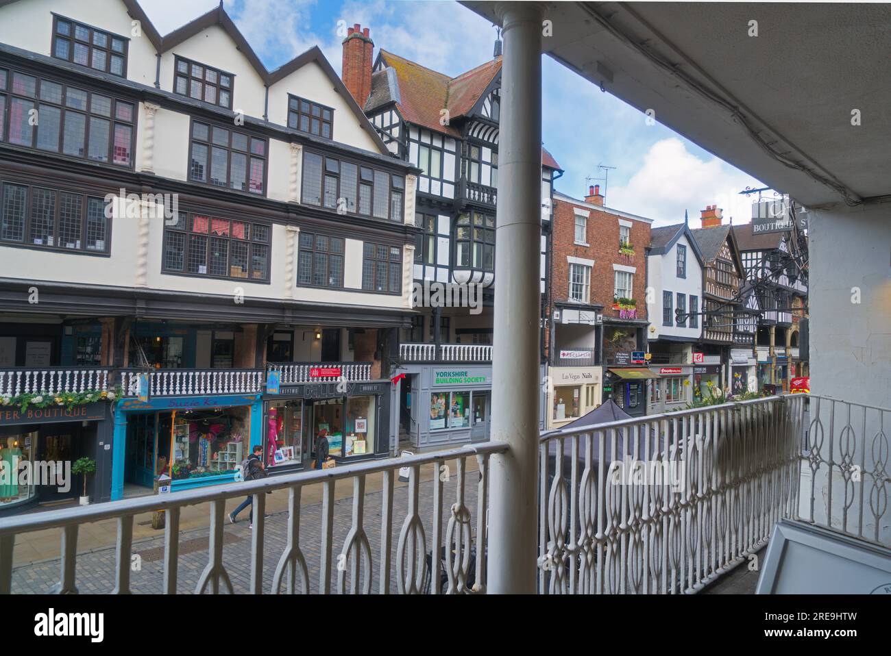 Historic, Ancient, beautiful Tudor buildings, architecture in the ...