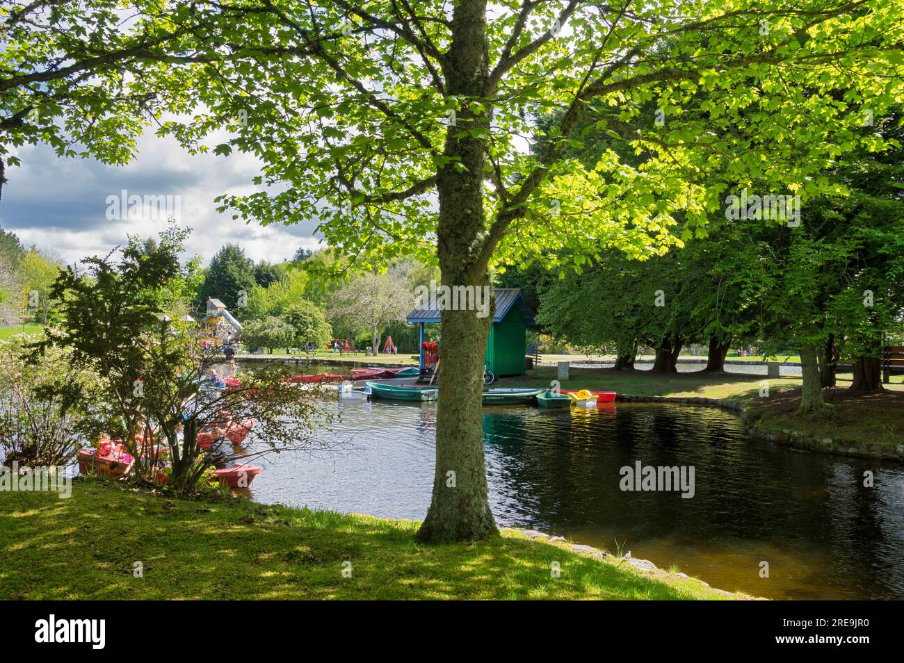 Whin Park, Ness river Islands, inverness, Highland, Scotland, UK Stock ...