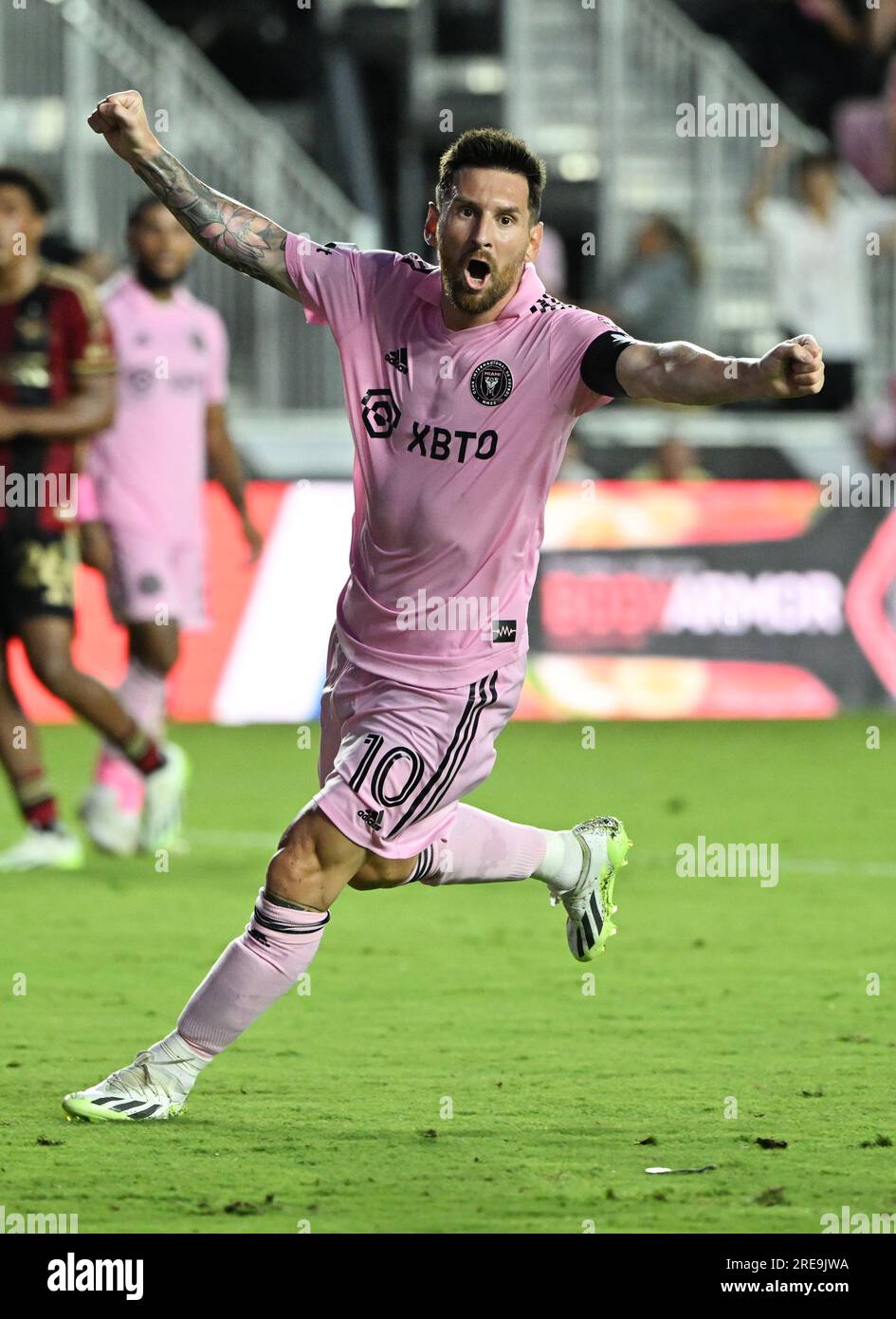 Lionel messi miami hi-res stock photography and images - Alamy