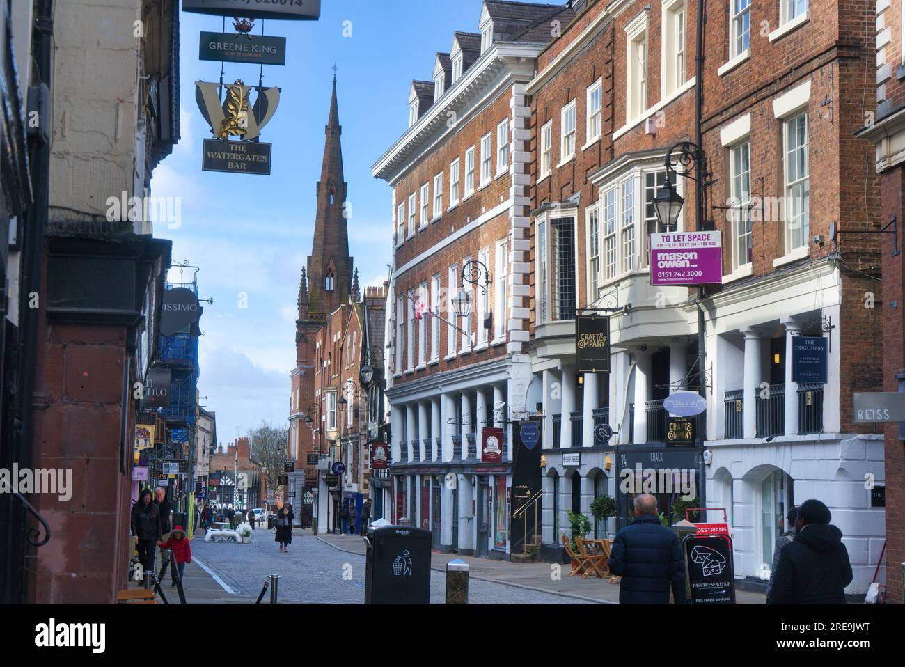 Historic, Ancient, beautiful, black, white, Tudor buildings, facades ...
