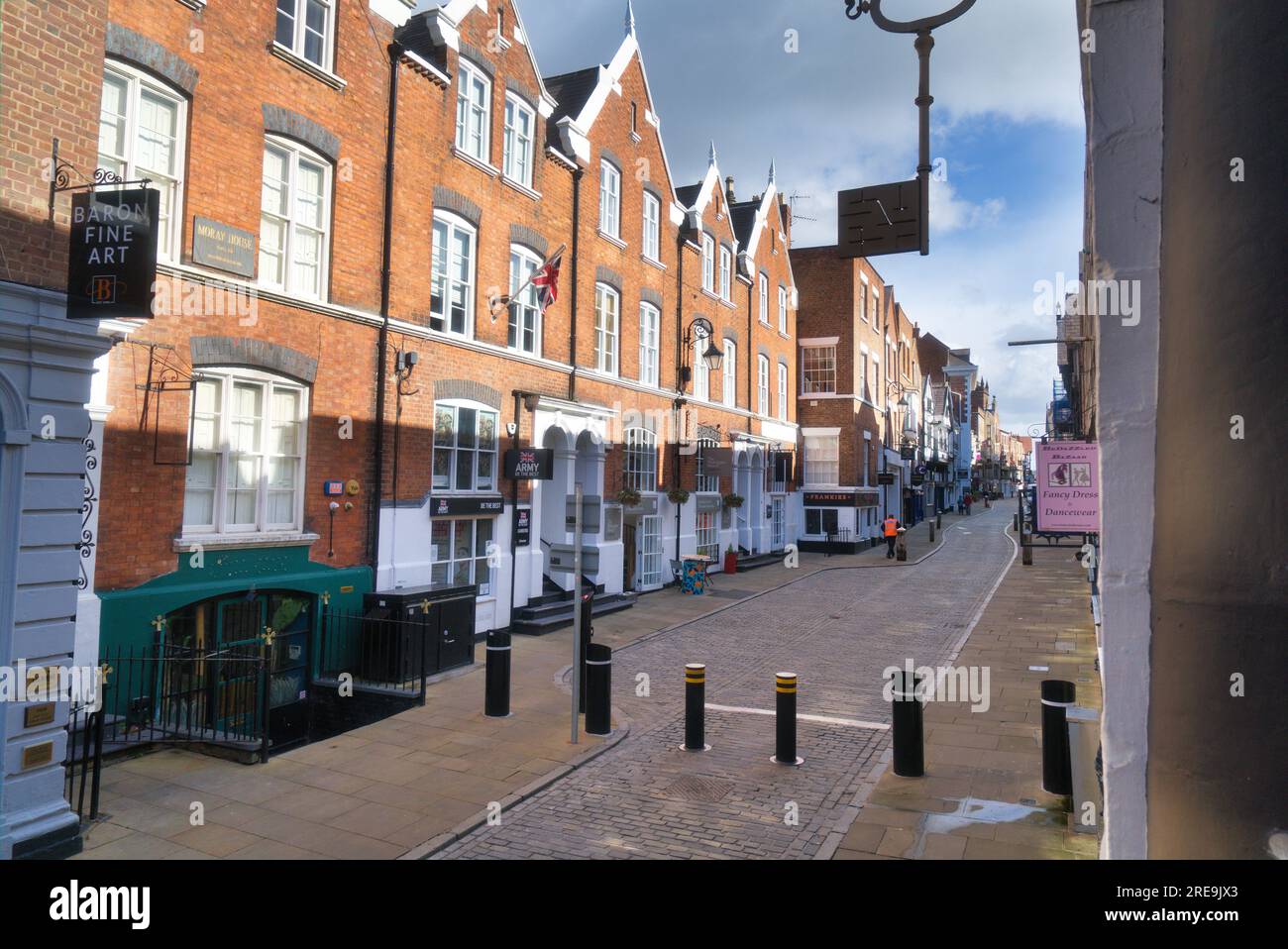 Ancient, beautiful Tudor architecture in the Chester City Centre ...