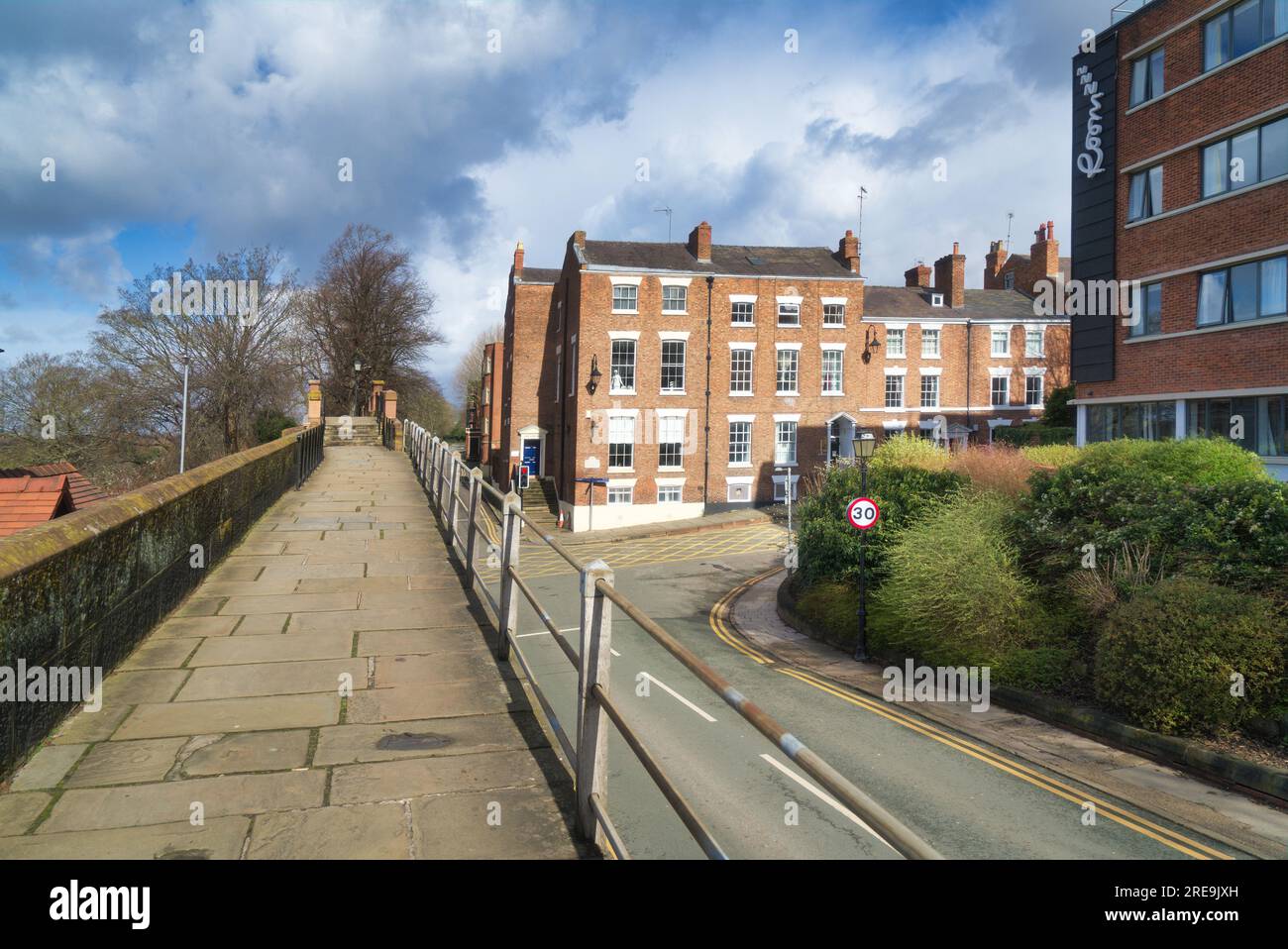 Ancient, beautiful Tudor architecture in the Chester City Centre ...