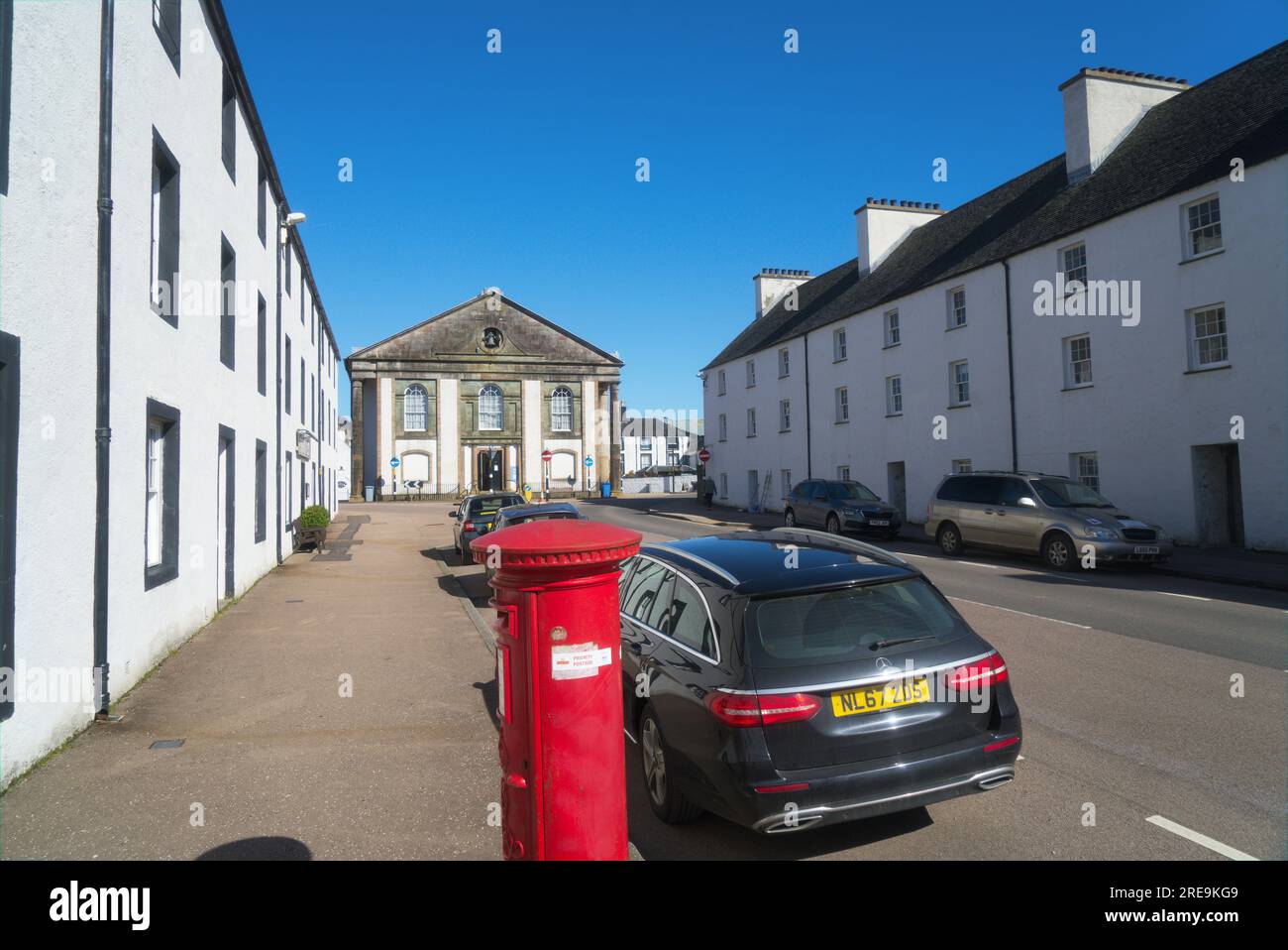 Main Street, A83, running through Inveraray. Looking along to Inveraray ...