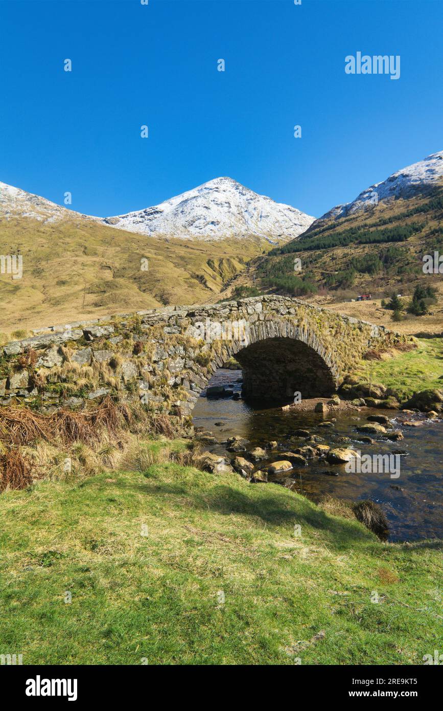 The famous and historic stone 'Butter Bridge' near the top of the 'rest ...