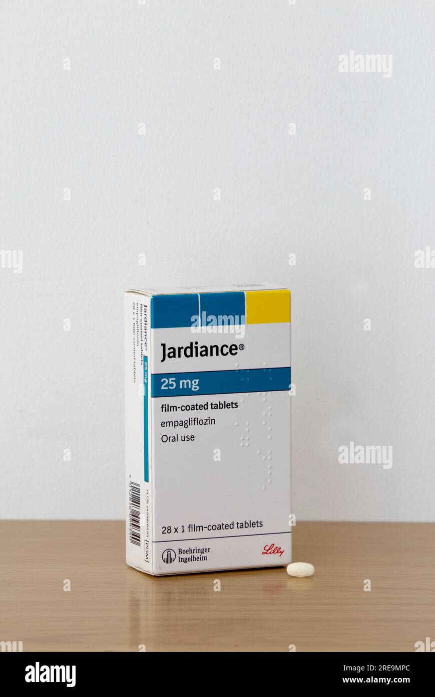 Empagliflozin used to treat Type 2 diabetes Stock Photo - Alamy