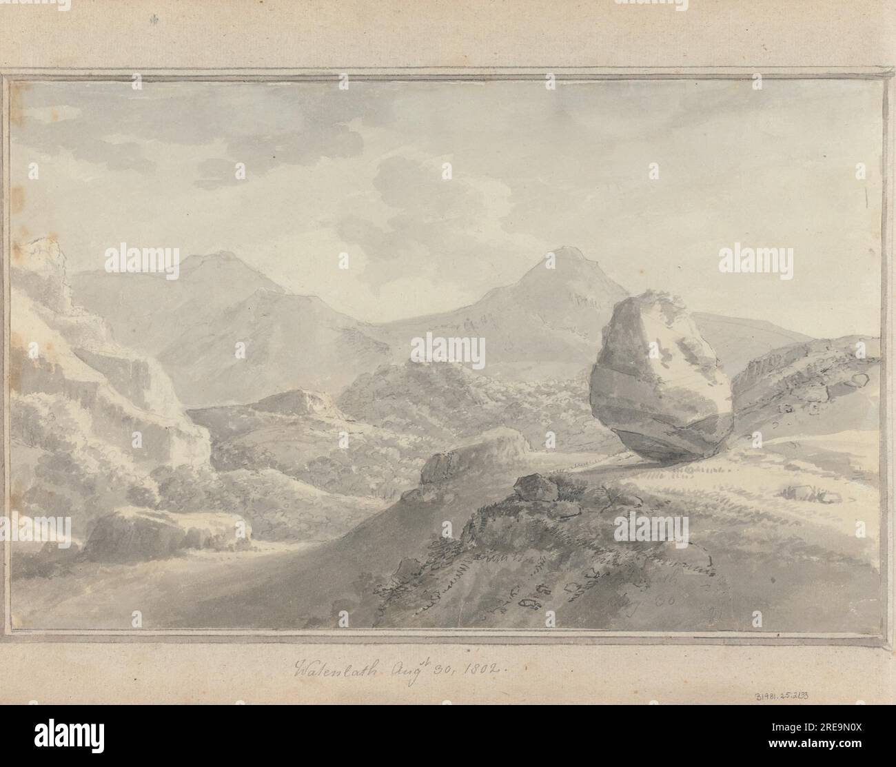 Views in England, Scotland and Wales: Watenlath, August 30, 1802 1802 ...