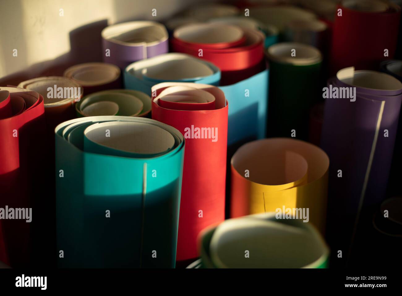 Industrial textile printer hi-res stock photography and images - Alamy