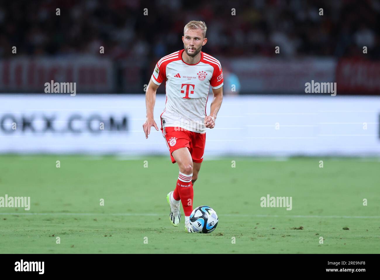 National Stadium, Tokyo, Japan. 26th July, 2023. Konrad Laimer (Bayern ...