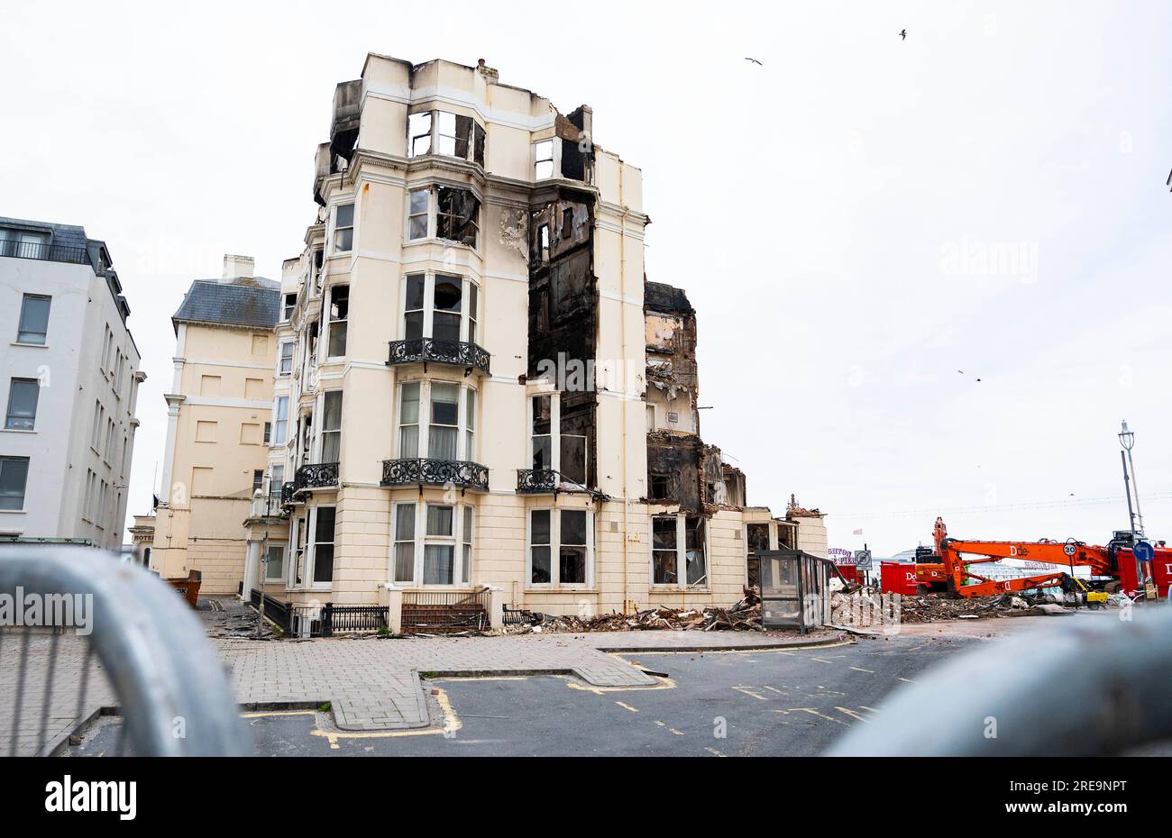 Royal albion hotel fire hi-res stock photography and images - Alamy