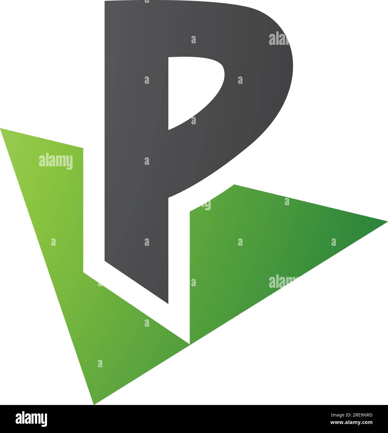 Triangle letter logo icon Stock Vector Images - Alamy