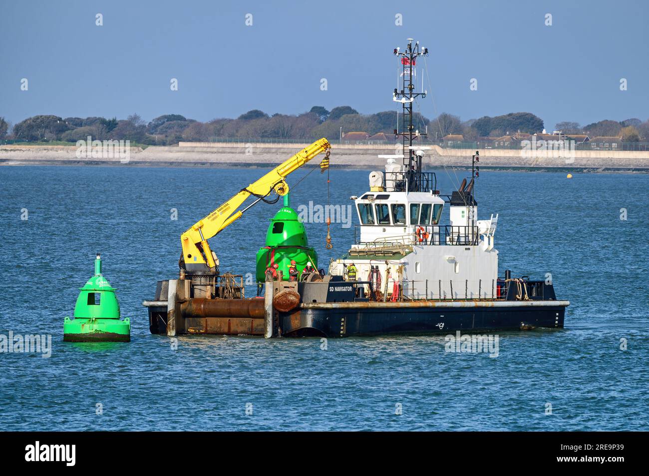SD Navigator is a Damen multicat operated as a buoy tender at ...
