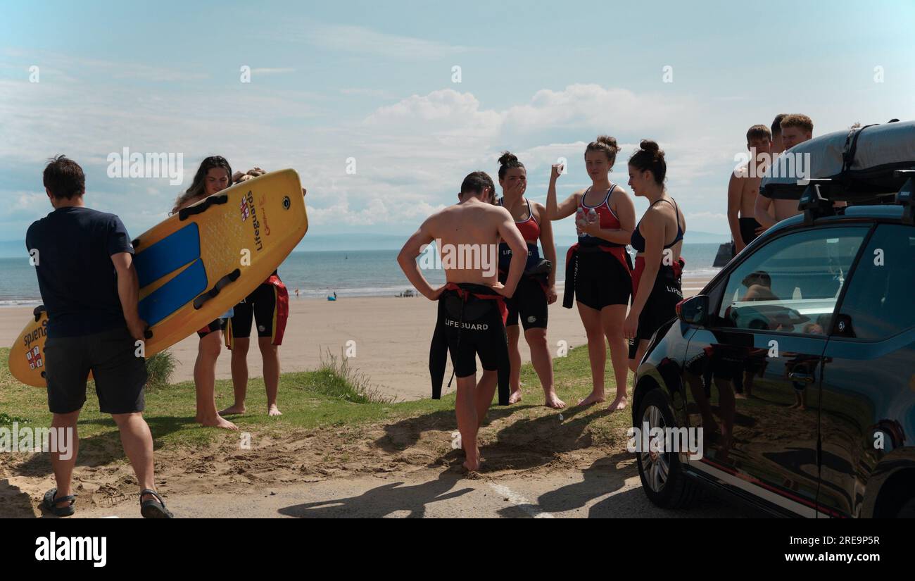 Lifeguards responsibility hi-res stock photography and images - Alamy