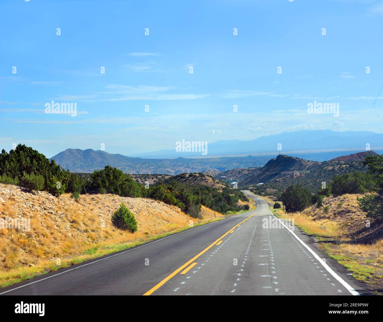Highway 14, also known as the Turquoise Trail National Scenic Byway ...