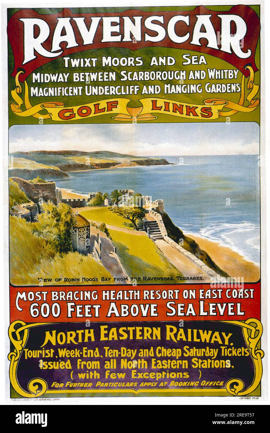 Steam train poster reproductions hi-res stock photography and images ...