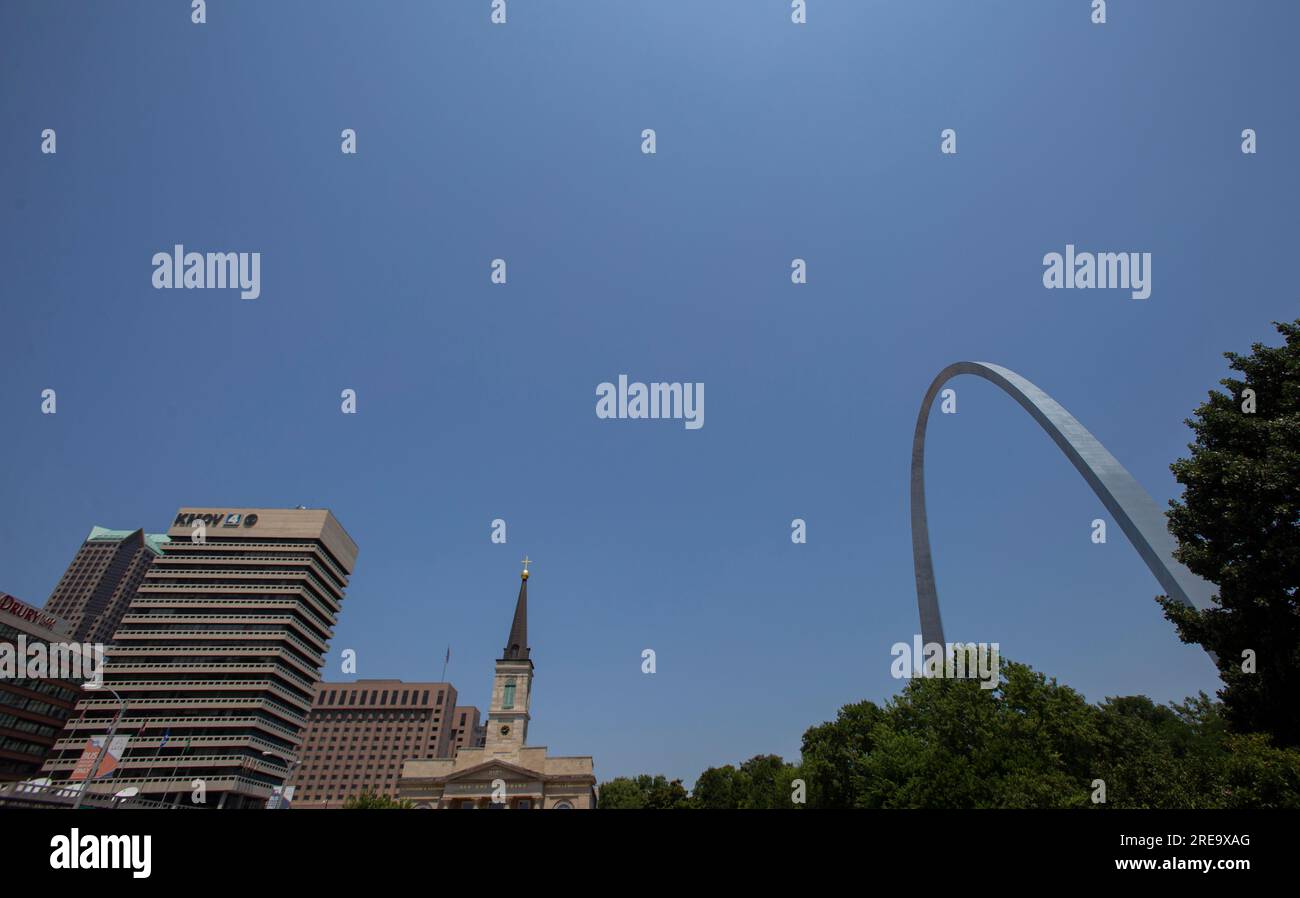 St. Louis, Missouri, USA. 21st July, 2023. July 25, 2023. The Gateway ...