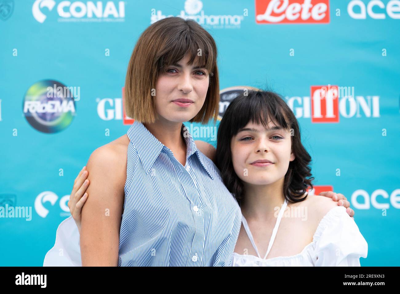 Giffoni Valle Piana, Salerno, Italy. 26th July, 2023. Italian actress ...
