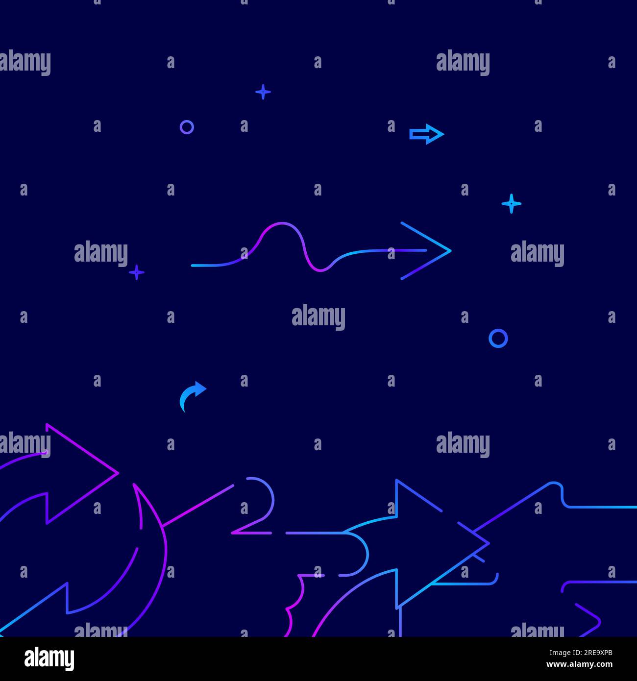 Squiggly Stock Vector Images - Alamy