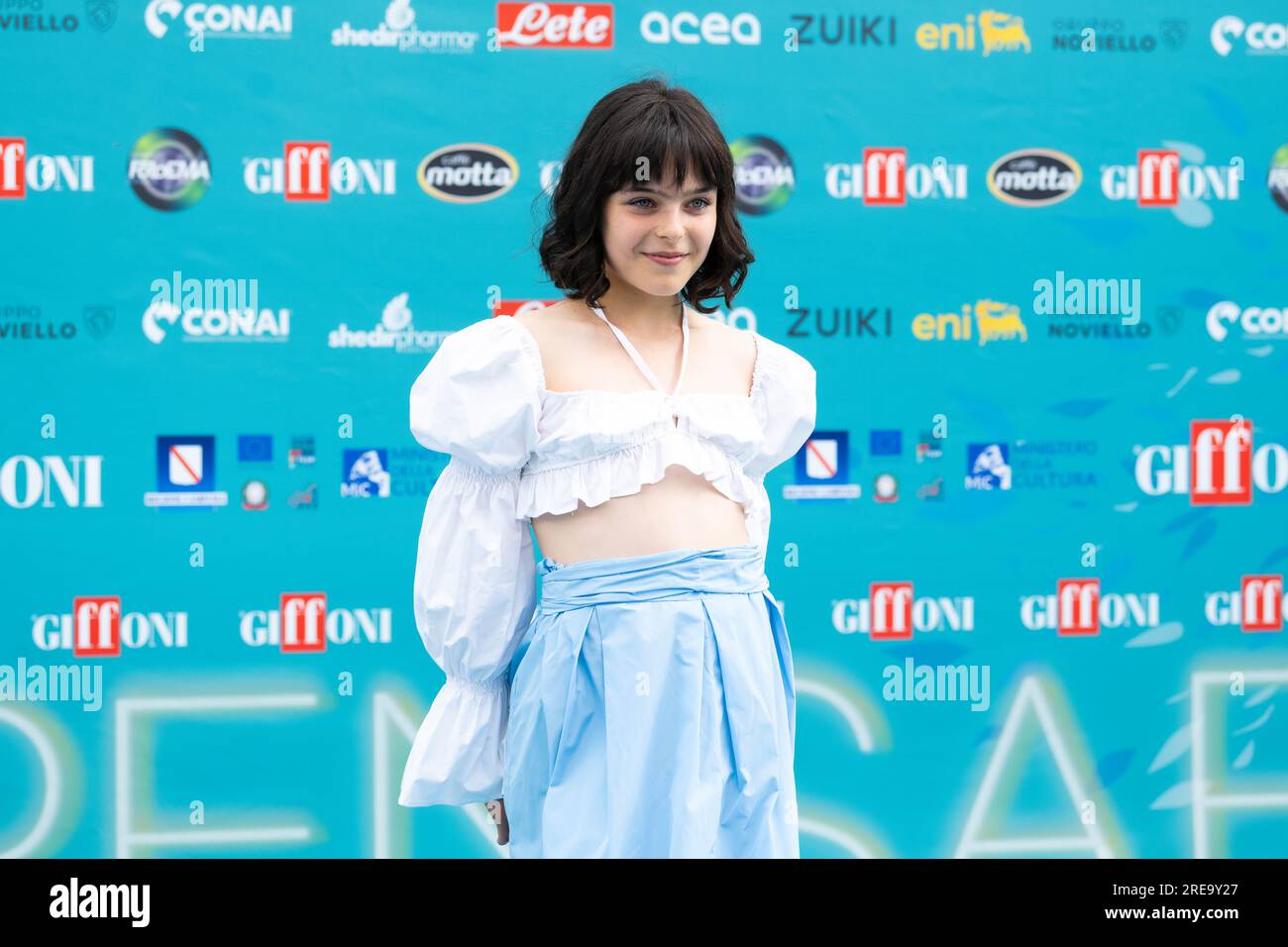 Giffoni Valle Piana, Salerno, Italy. 26th July, 2023. Italian actress ...