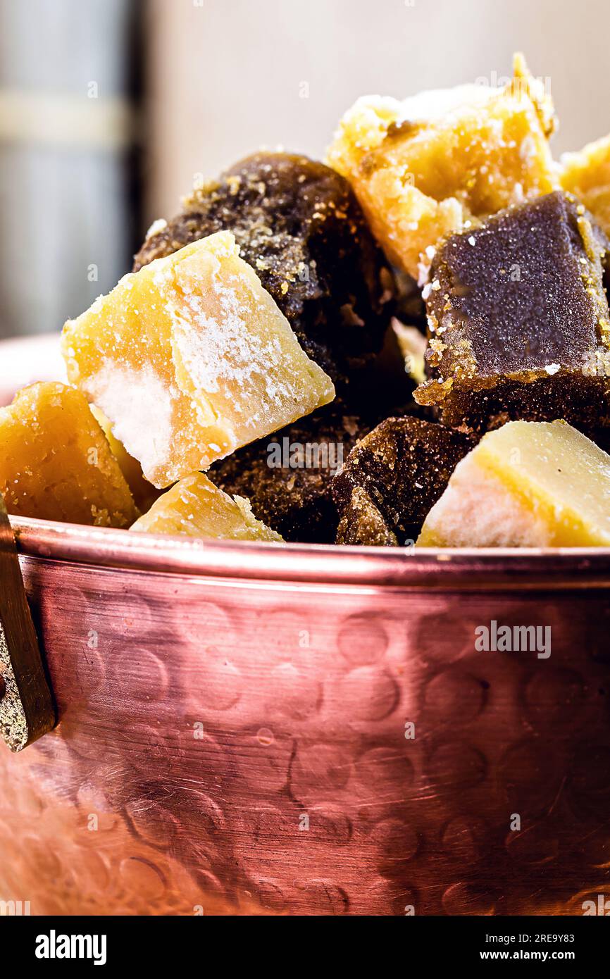 sugar cane candy broken into pieces, various flavors. Brazilian ...