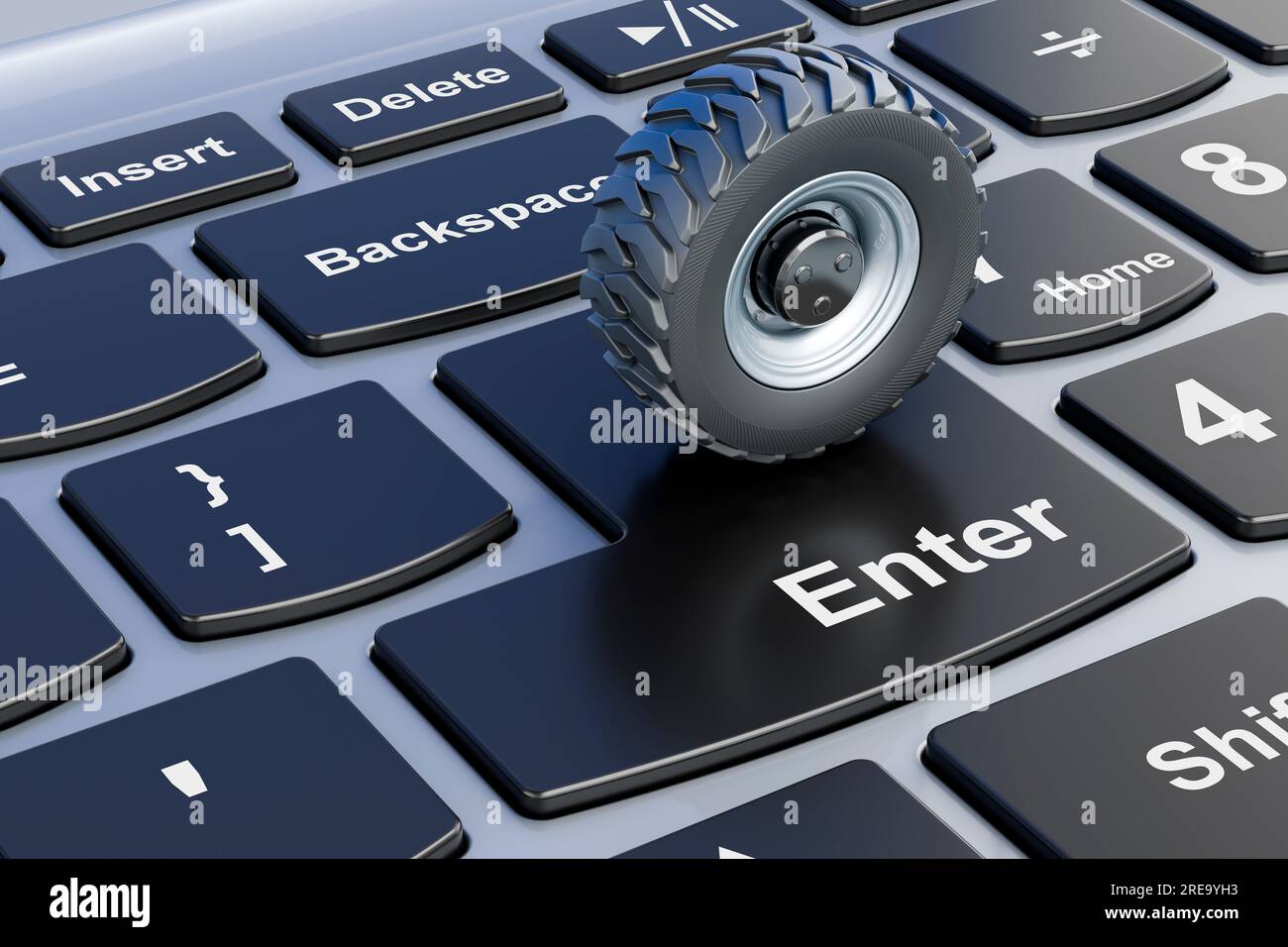 Laptop replacement keyboard hi-res stock photography and images - Alamy