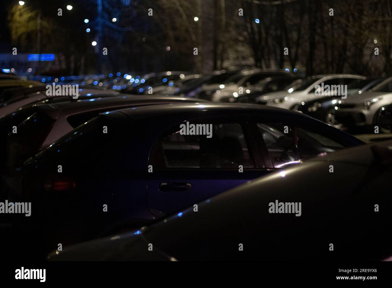 Luxury Cars At Night