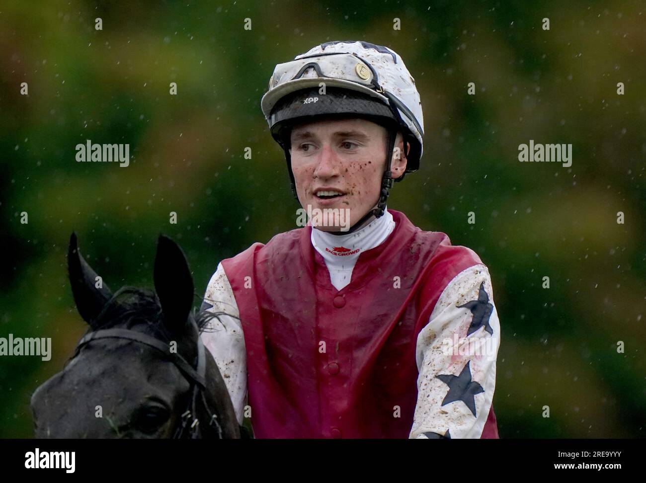 Jockey David Egan after the Daisy Lambden-Francis Birthday Handicap at ...