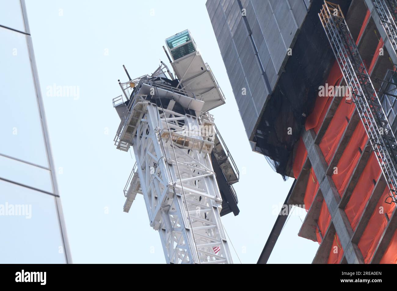 New York, New York, USA. 26th July, 2023. New York City Crane Collapse ...