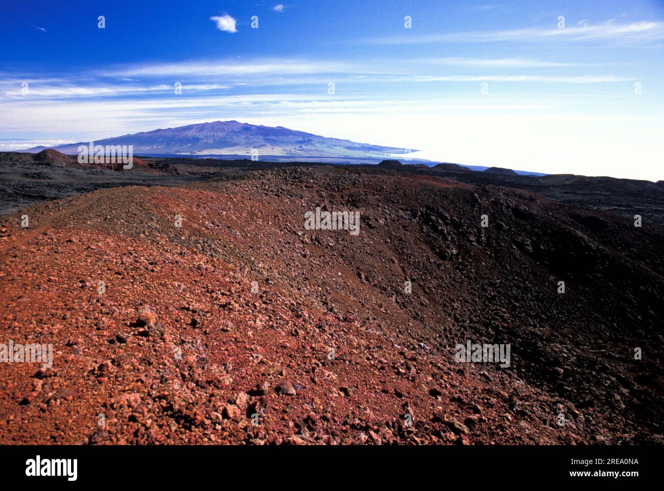 Mauna Loa ( long mountain ) the earths largest volcano on the Big ...