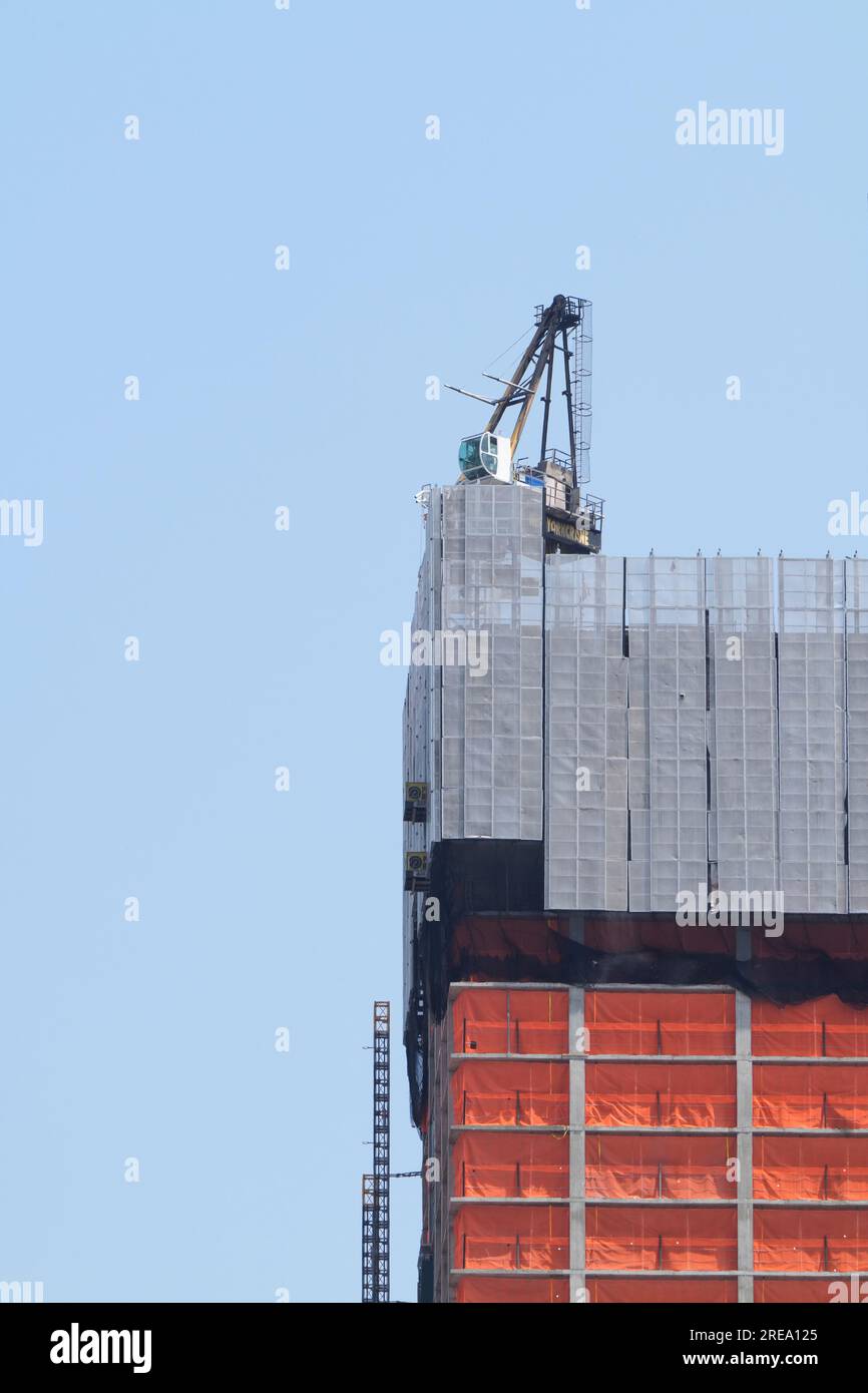 New York, New York, USA. 26th July, 2023. New York City Crane Collapse ...