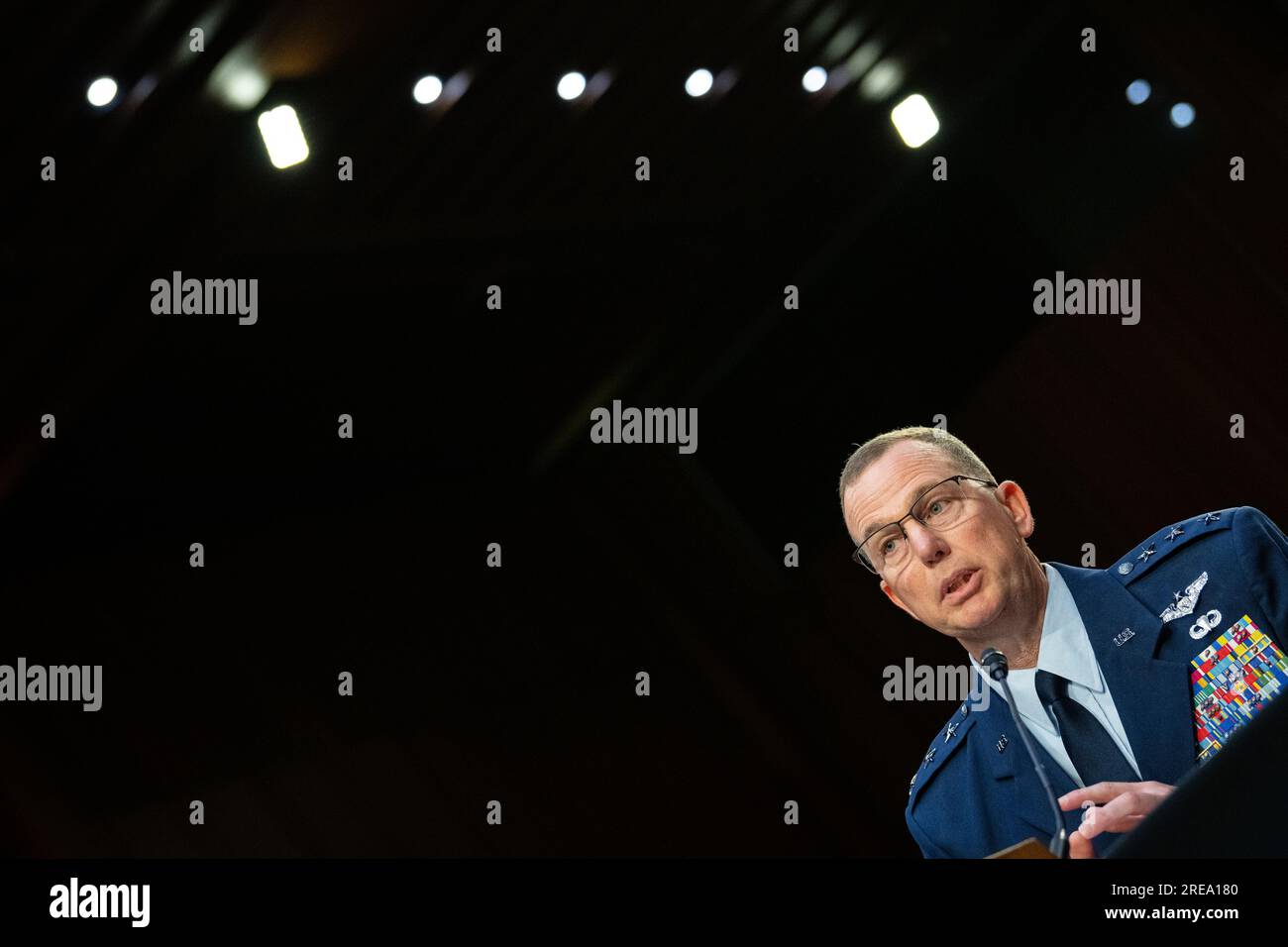 Washington, USA. 26th July, 2023. Air Force Lt. Gen. Gregory M. Guillot ...