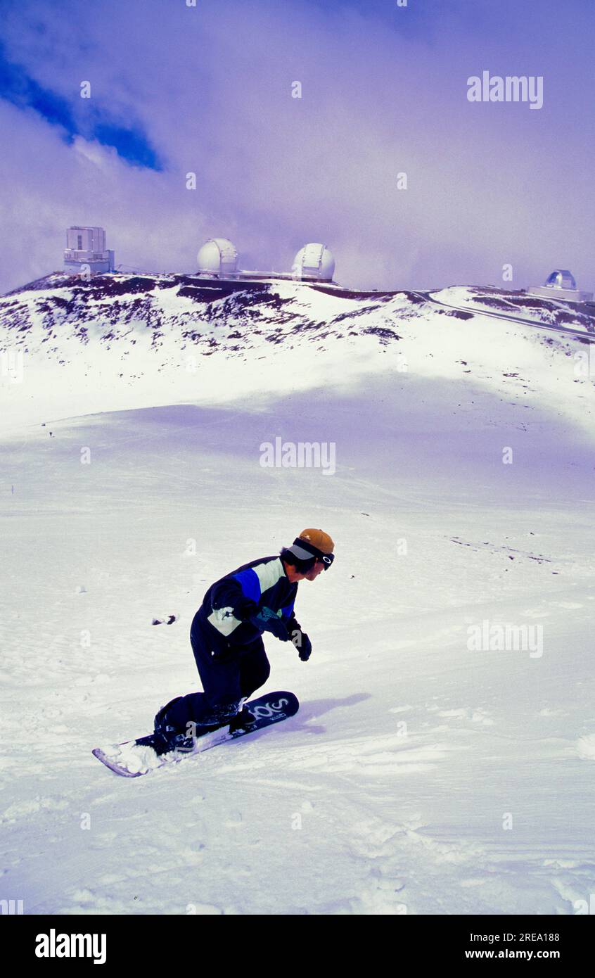 Mauna Kea Snowboarding