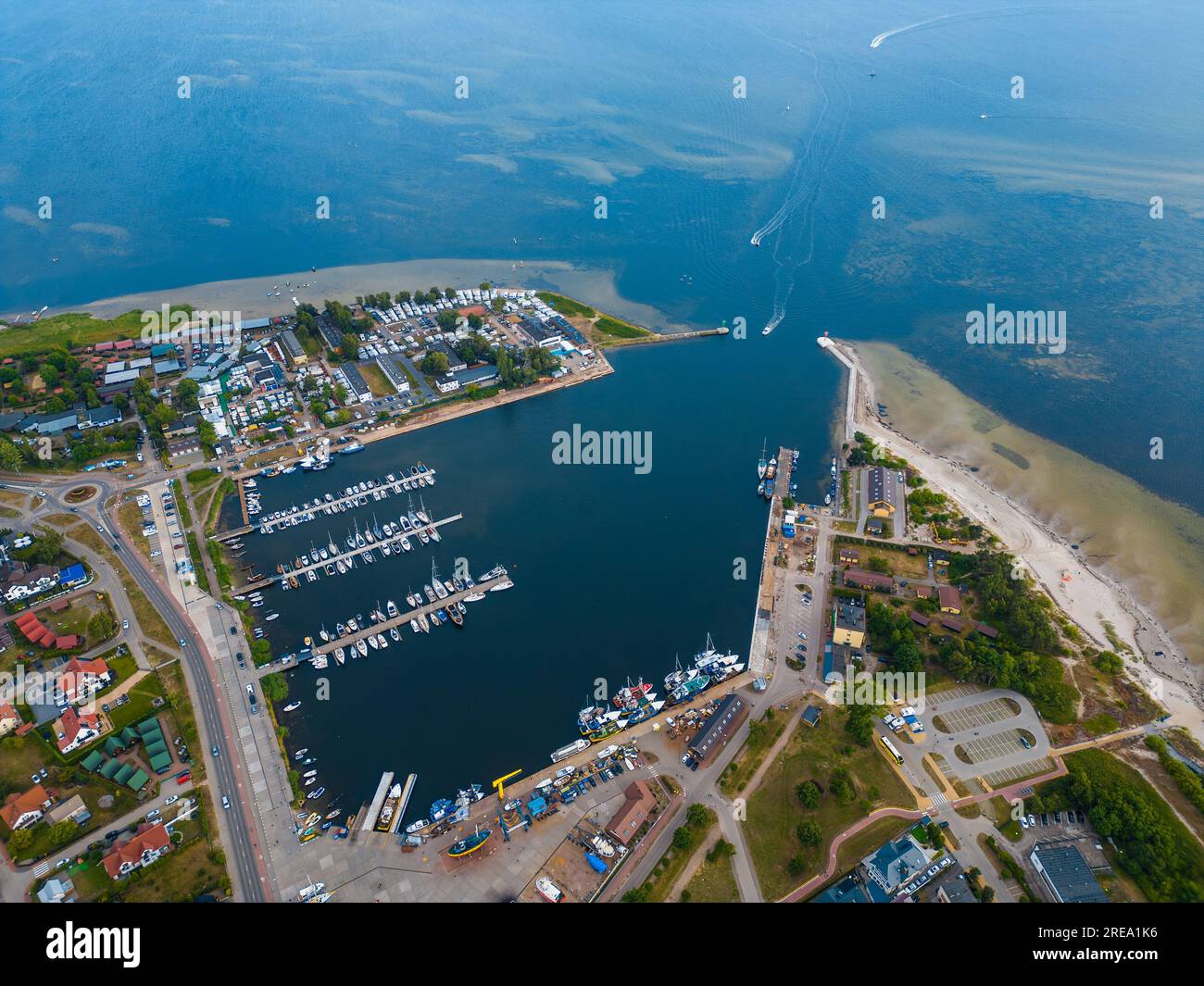 Jastarnia port town hi-res stock photography and images - Alamy