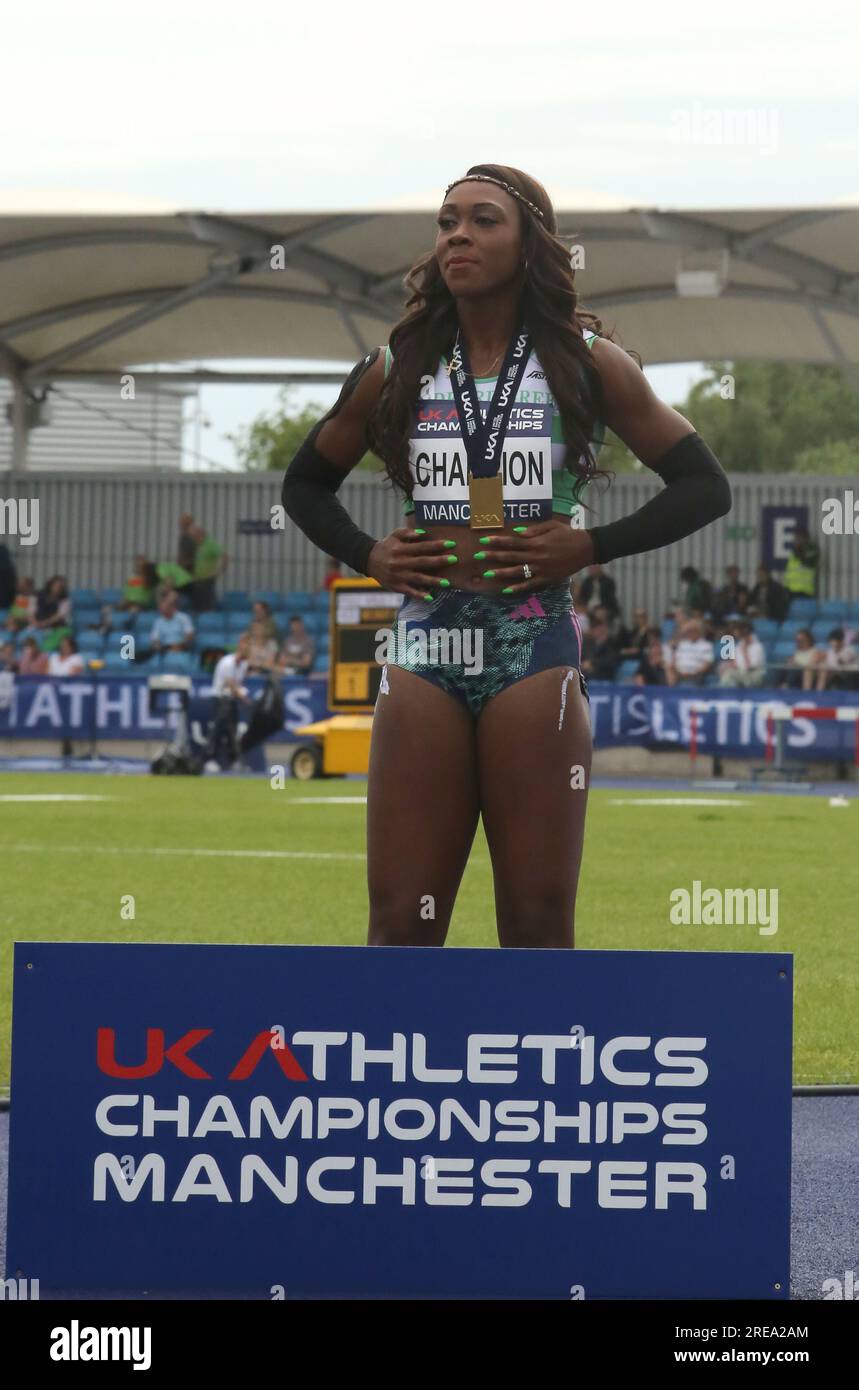 Manchester, England 8th July 2023 UK Athletics Championships & trial ...