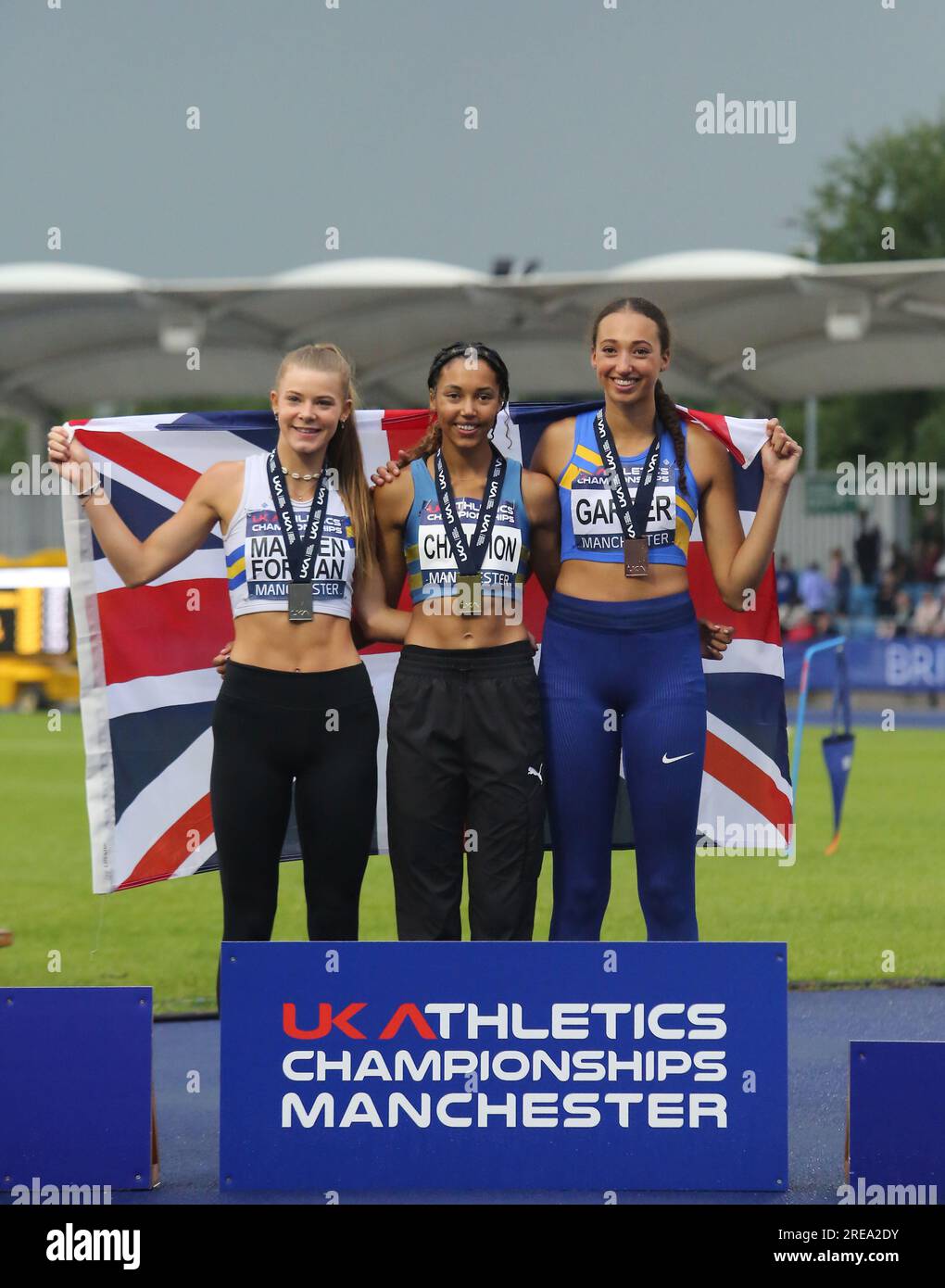 Manchester, England 8th July 2023 UK Athletics Championships & trial ...