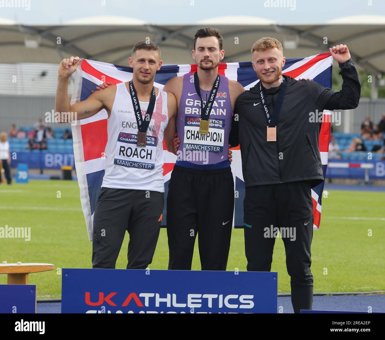 Manchester, England 8th July 2023 UK Athletics Championships & trial ...