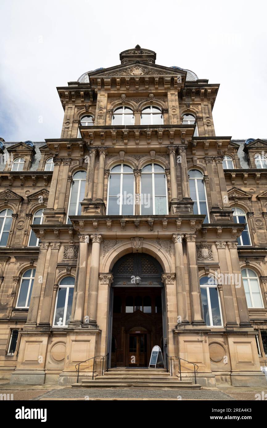 The Bowes Museum at Barnard Castle in County Durham, England. The ...