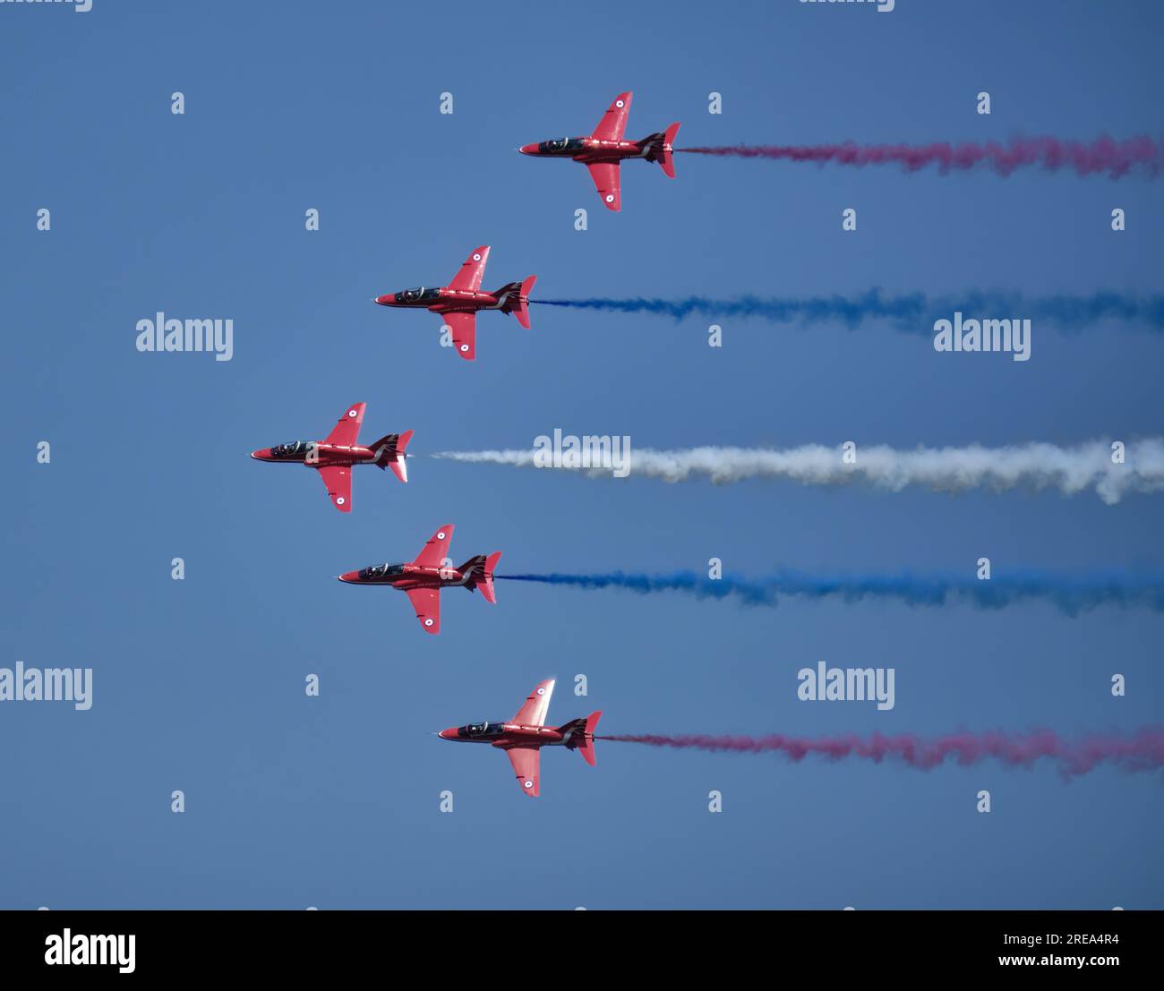 The Red Arrows Stock Photo - Alamy