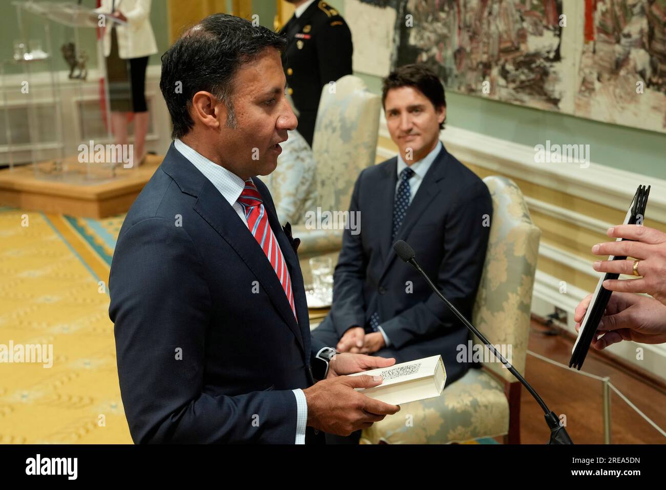 Ottawa, Canada. 26th July, 2023. Minister of Justice and Attorney ...