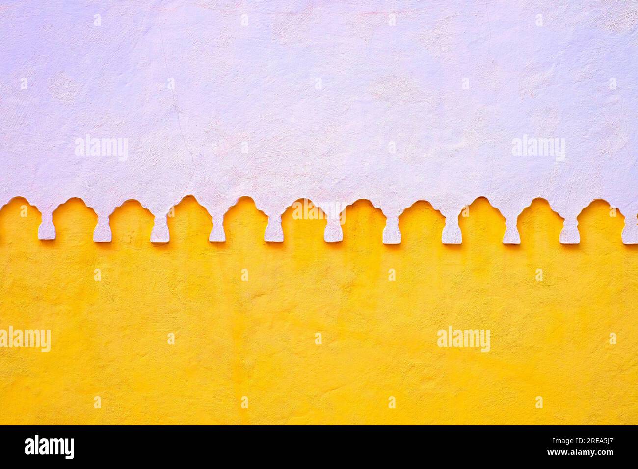 Authentic Moorish decorative architecture element Stock Photo - Alamy