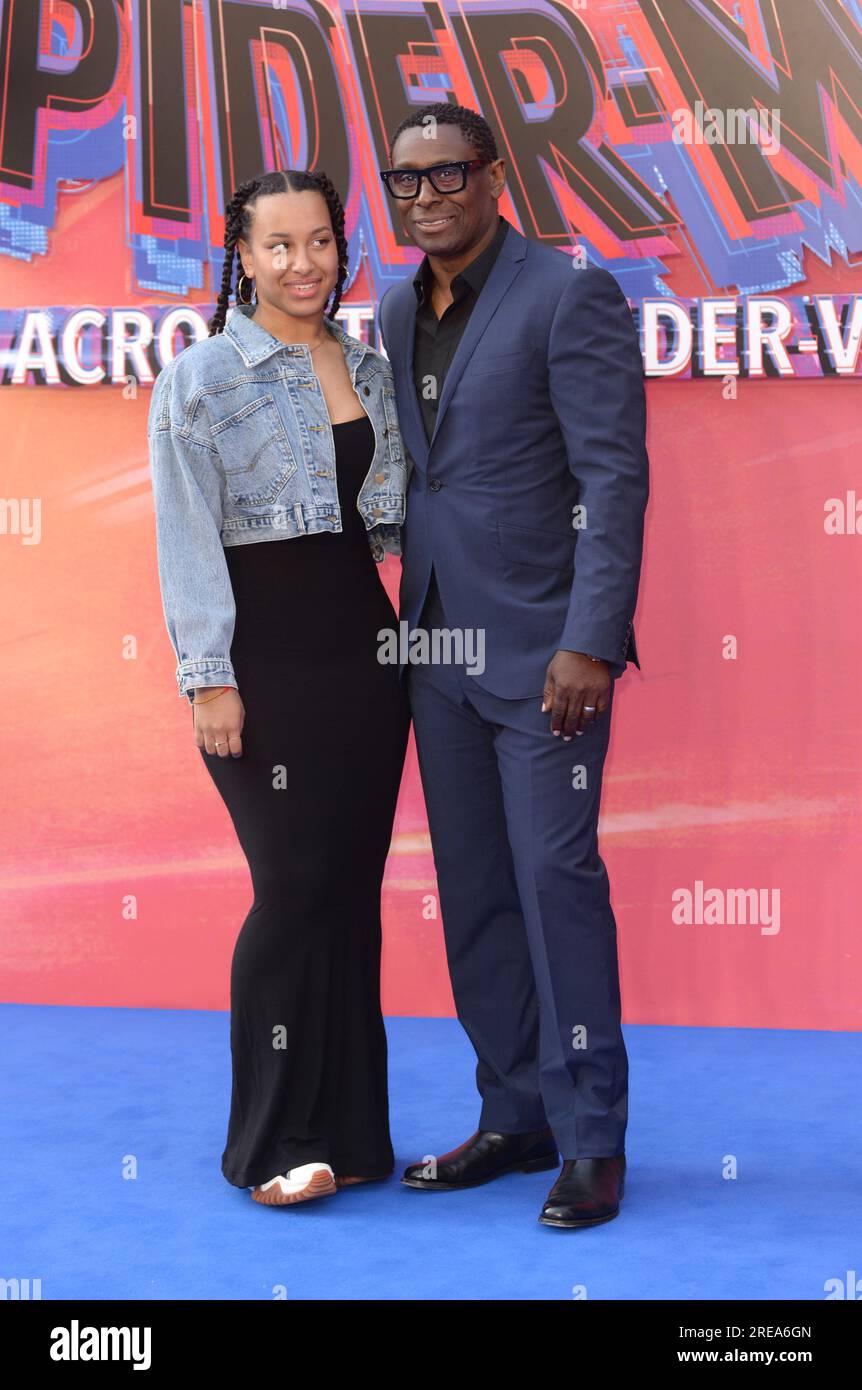 David harewood daughter hi-res stock photography and images - Alamy
