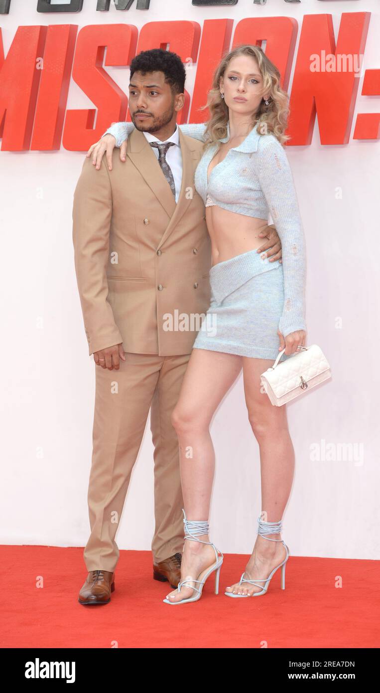 Photo Must Be Credited ©Alpha Press 078237 22/03/2023 Chance Perdomo and Anna Herrmann Mission ...