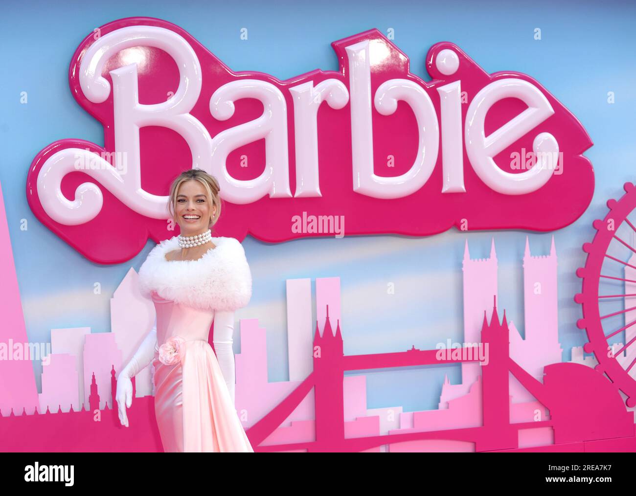 Photo Must Be Credited ©Alpha Press 078237 12/07/2023 Margot Robbie at the Barbie European Movie ...