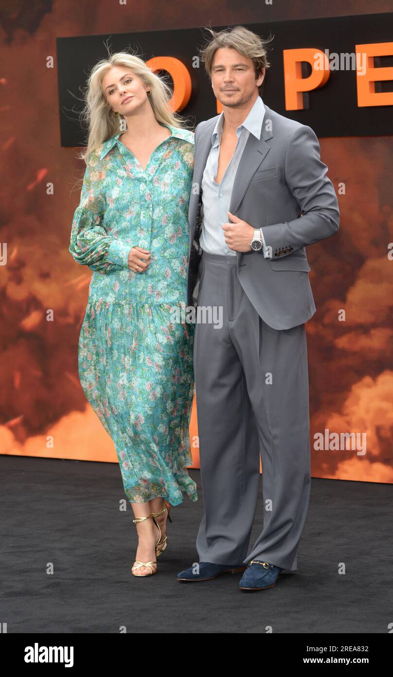 Photo Must Be Credited ©Alpha Press 078237 13/07/2023 Josh Hartnett and ...