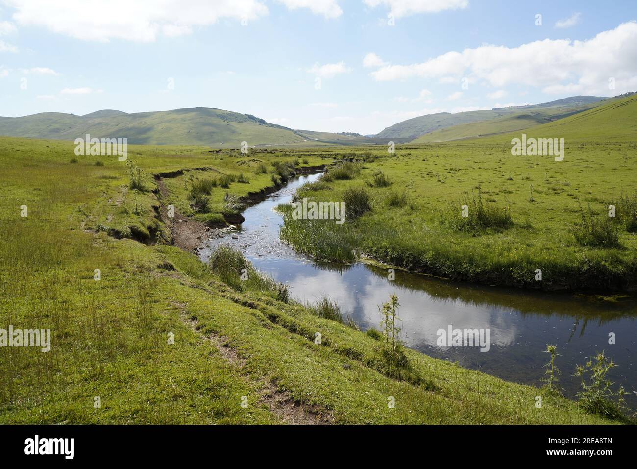 beautiful nature landscape plateau and meanders, background wallpaper ...