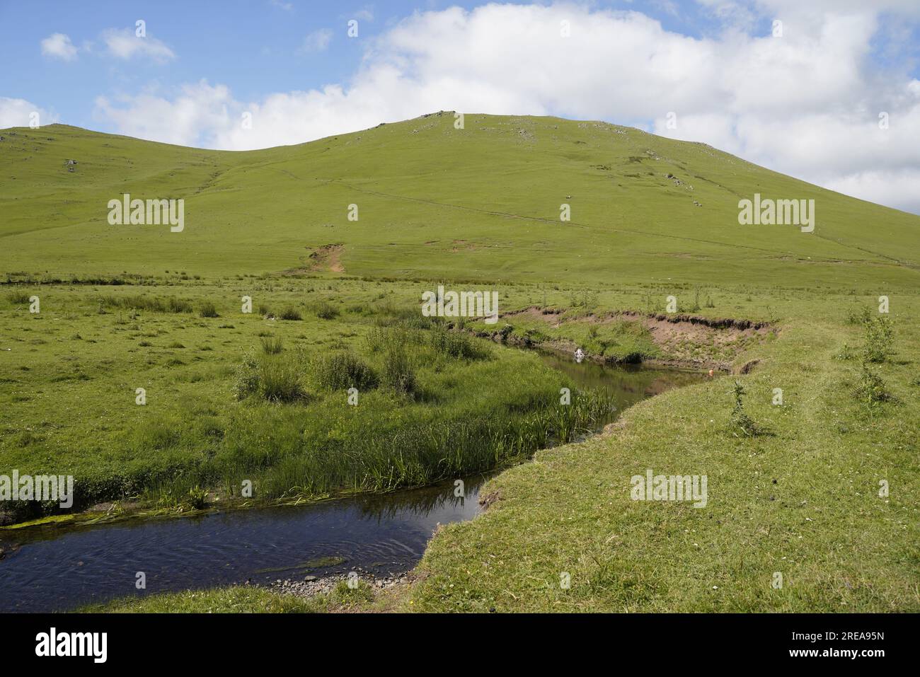 beautiful nature landscape plateau and meanders, background wallpaper ...