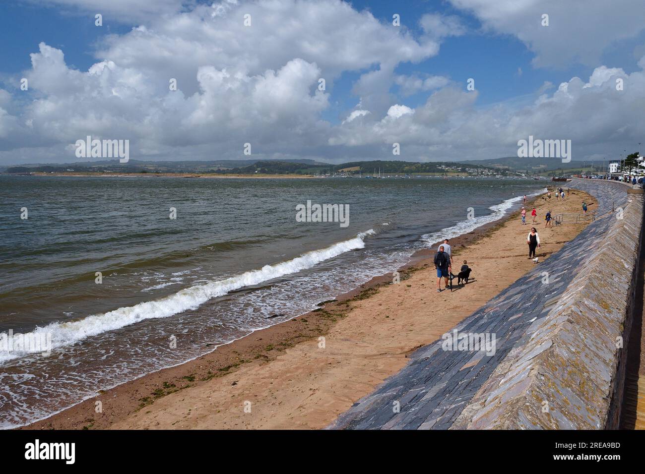 Exmouth in Devon Stock Photo - Alamy