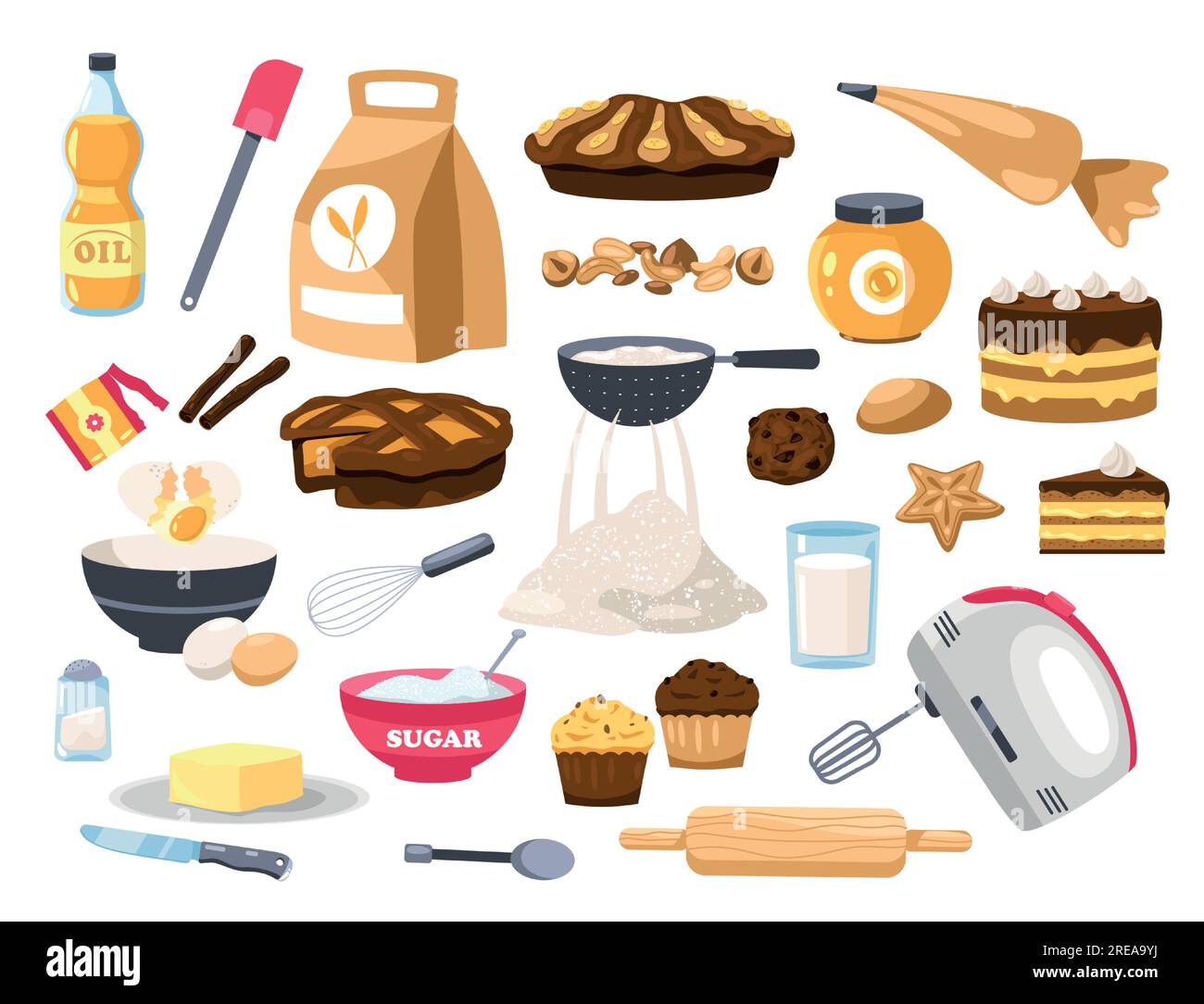 Baking Tools And Equipment Clipart